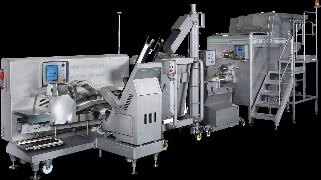 NIPPON CAREER INDUSTRY CO., LTD. - Fully automatic mincing line [MP-117 ...